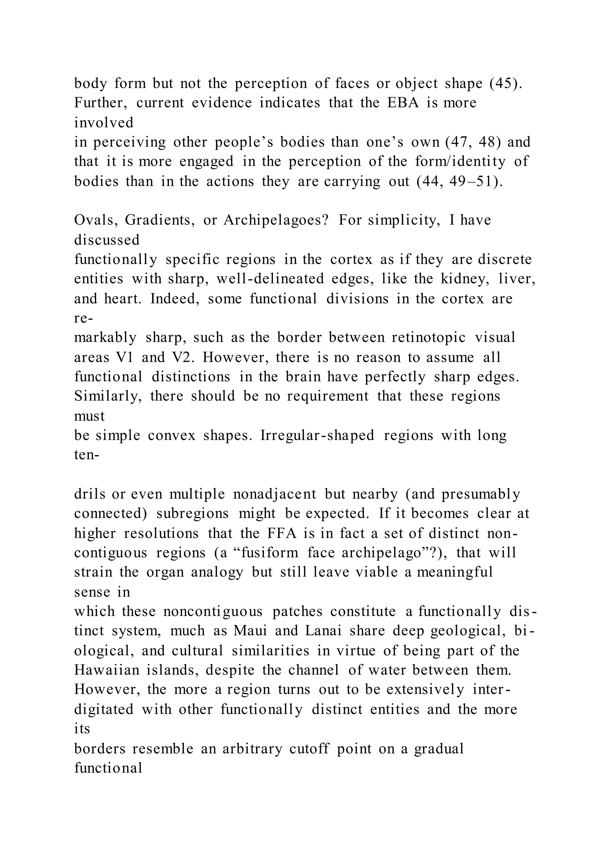 Functional specificity in the human brain A windowinto the | DOCX