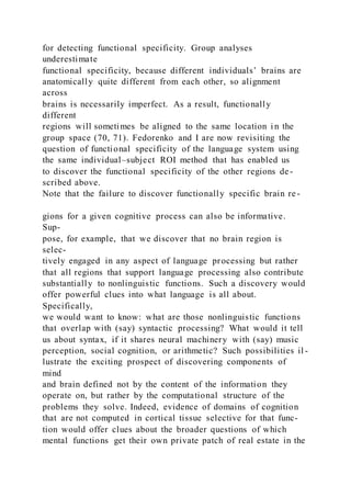 Functional specificity in the human brain A windowinto the | DOCX