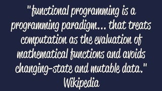 Funcitonal Swift Conference: The Functional Way | PDF