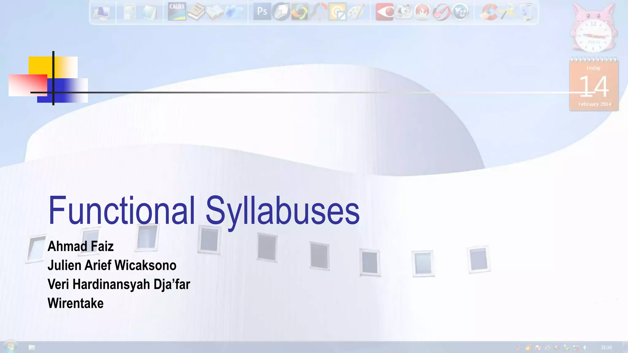 Functional Syllabuses | PPT