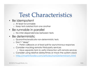 Functional testing patterns | PDF
