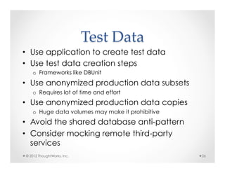 Functional testing patterns | PDF