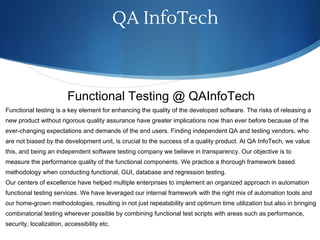 What Is Functional Testing? | PDF