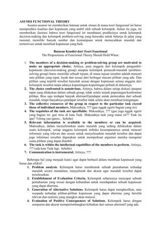Functional theory | DOCX