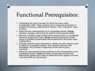 Functional theory of communication | PPTX