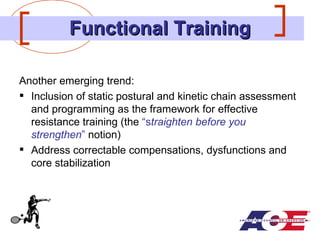 Functional training | PPT