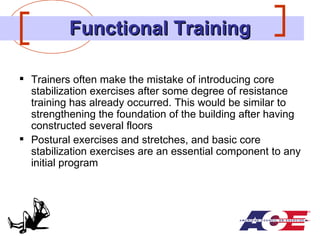 Functional training | PPT