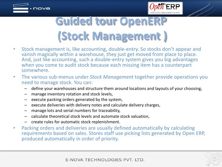 OpenERP Functional Training Day2