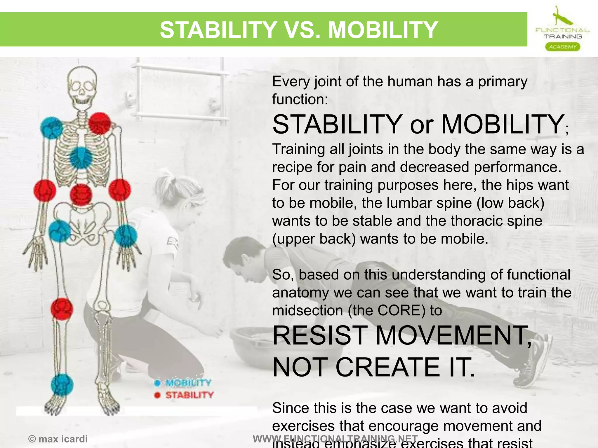 Functional training for Sports | PPTX