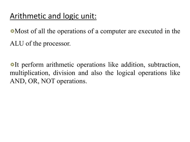 Functional units | PPTX