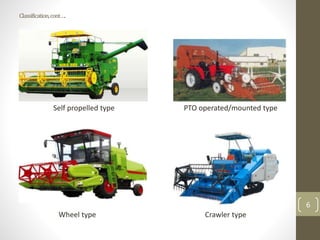Functional units of combine harvester | PPTX