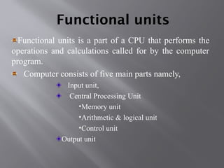Functional Units of Digital System & Their Interconnection.pptx