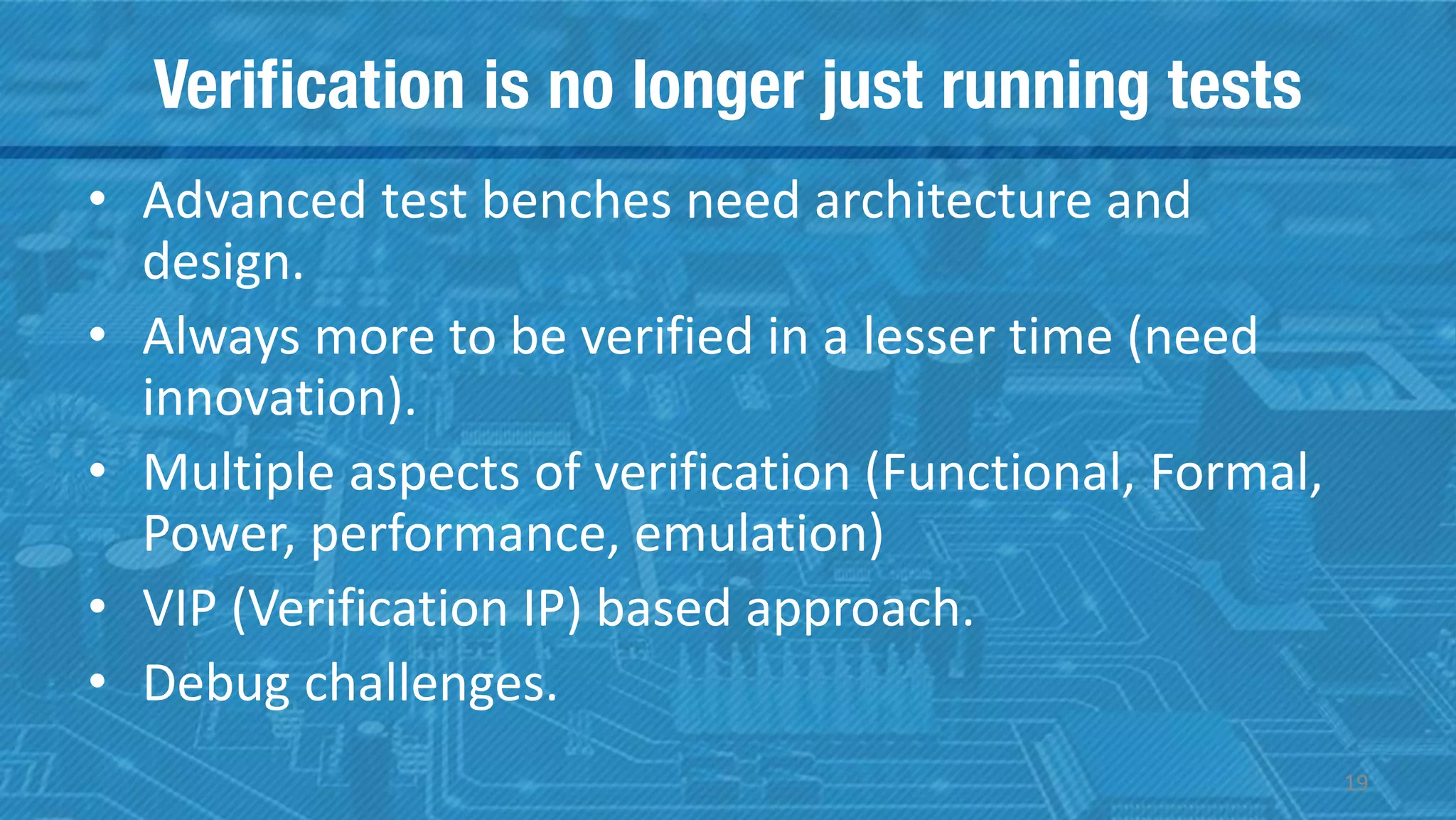Functional verification techniques EW16 session | PDF