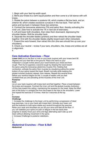 Function and core | DOCX