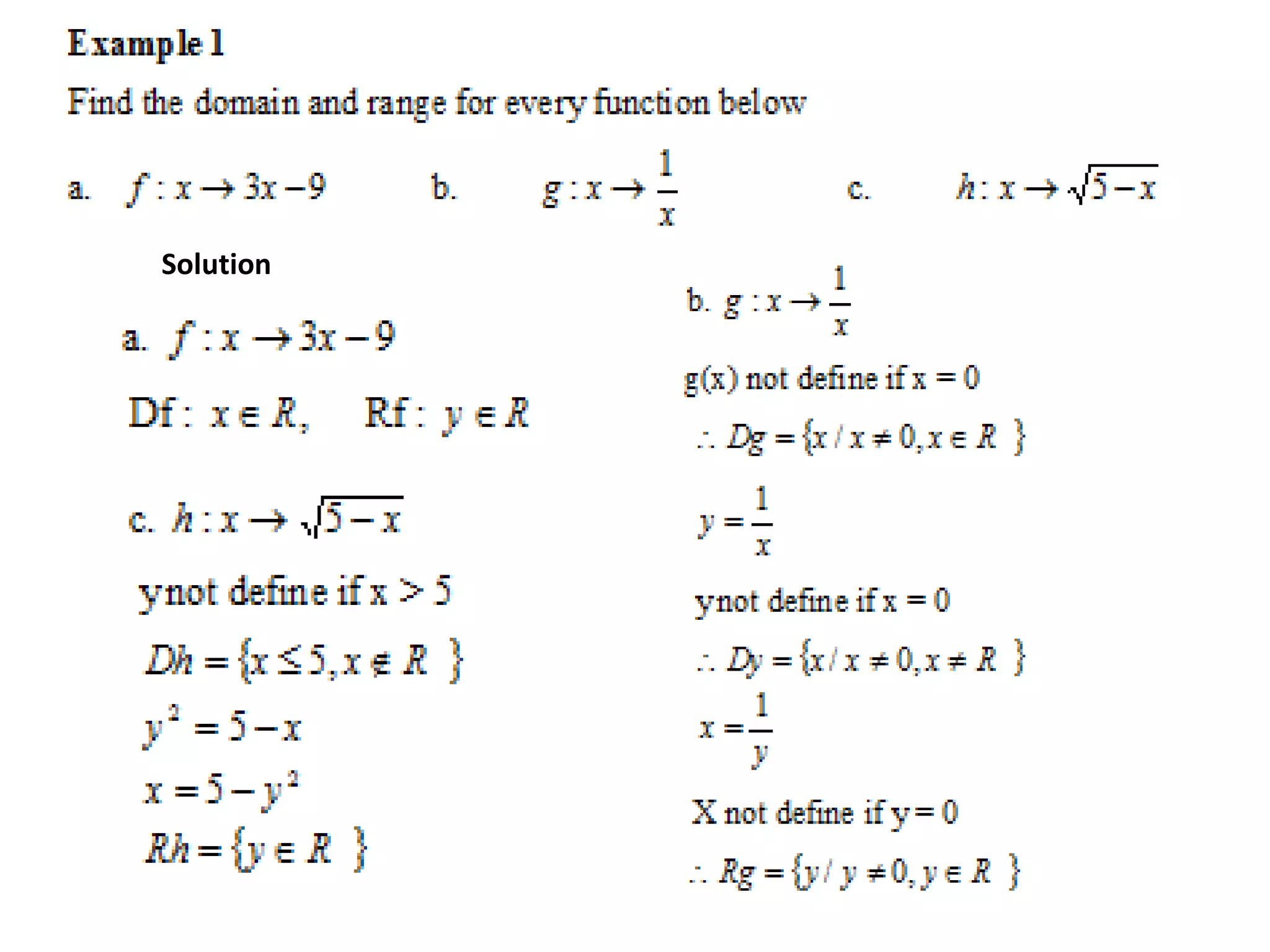 Function and graphs | PPTX