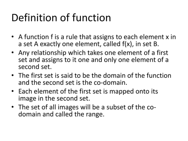 Function and graphs | PPTX | Physics | Science