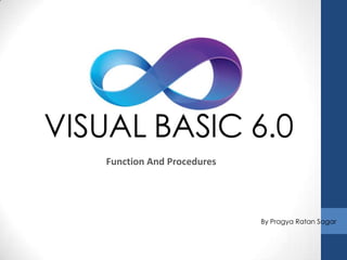 VB Function and procedure | PPTX