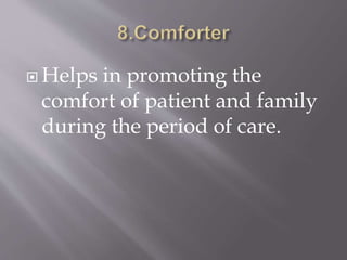 Function and qualities of nurse | PPTX