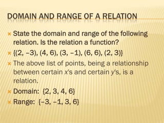 Function and their graphs ppt | PPTX