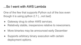 Function as a Service | PPT