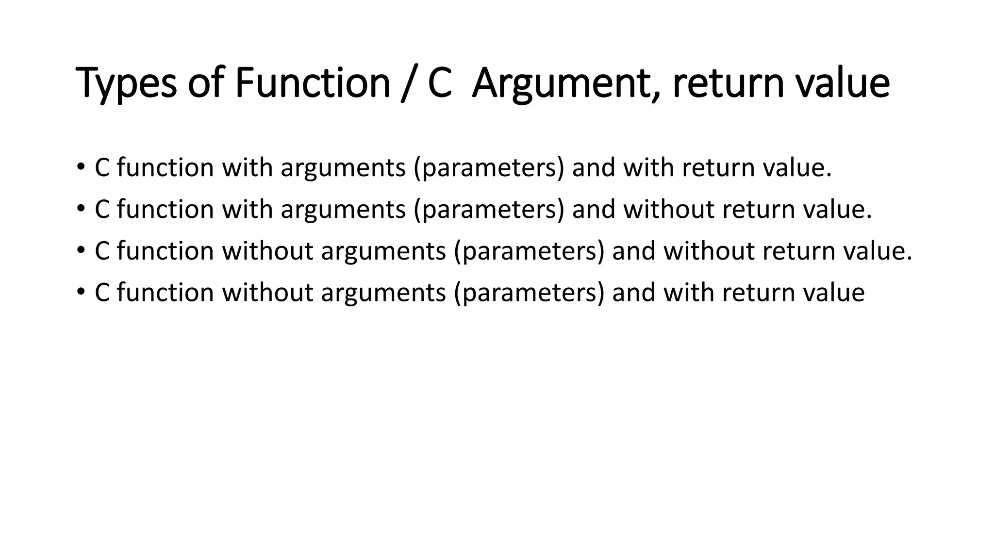 Function Rule In Programming Ppt 