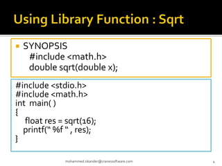 Function basics | PPT