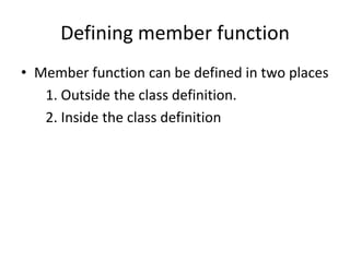 Function class in c++ | PPT