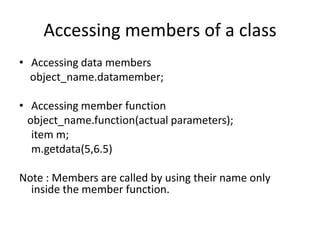 Function class in c++ | PPT