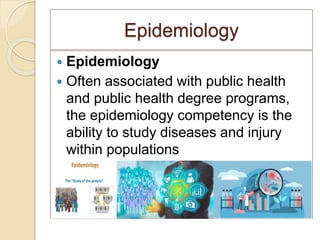 Function , Core competencies and scope of public health | PPTX