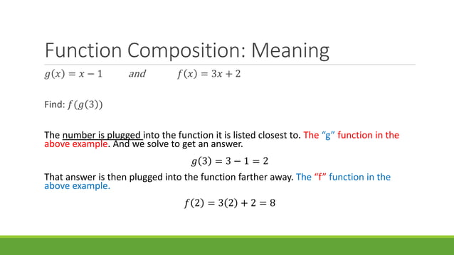 Function Compositions | PPT