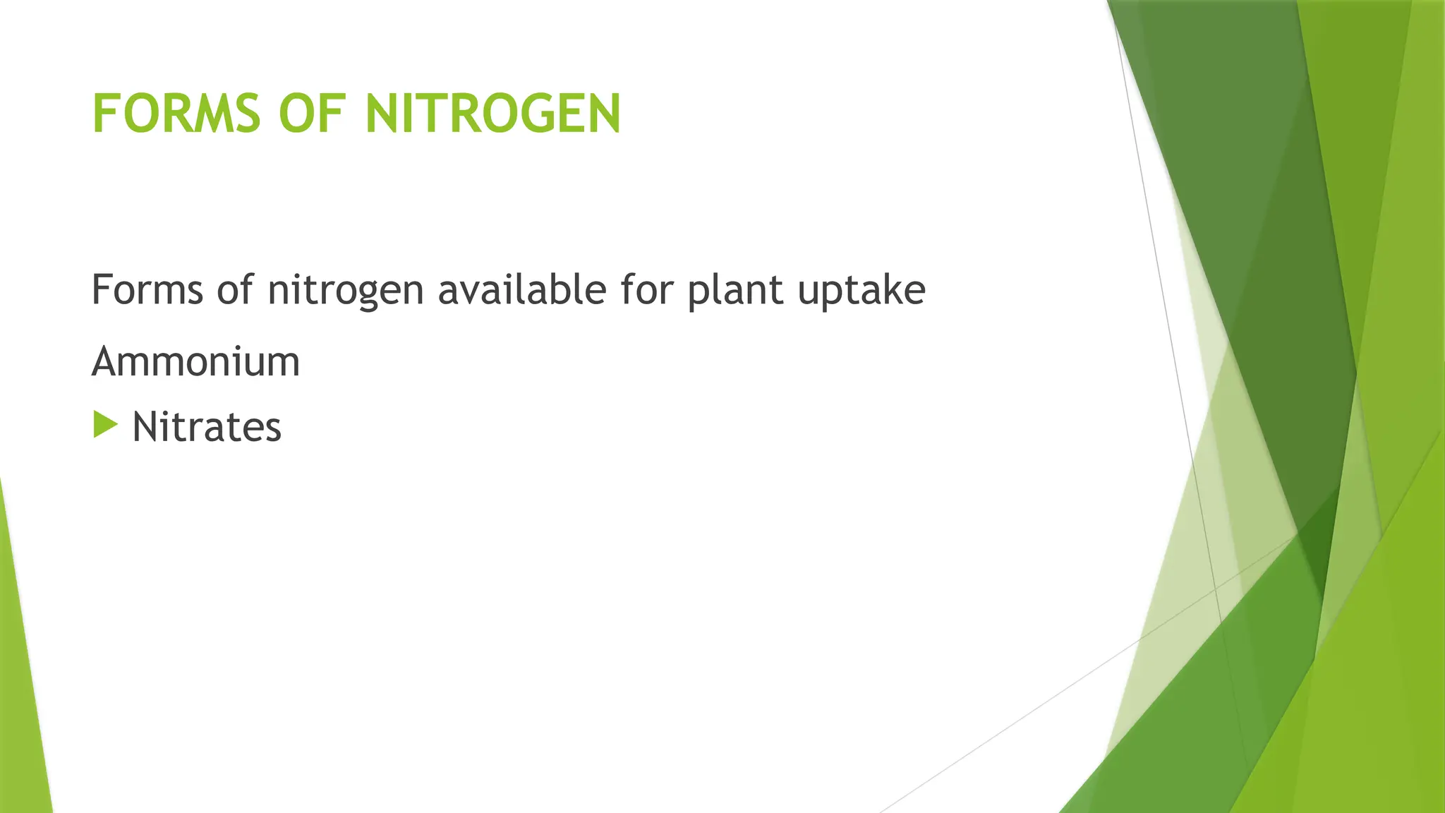function deficiency and toxicity symptoms of nitrogen in plants.pptx
