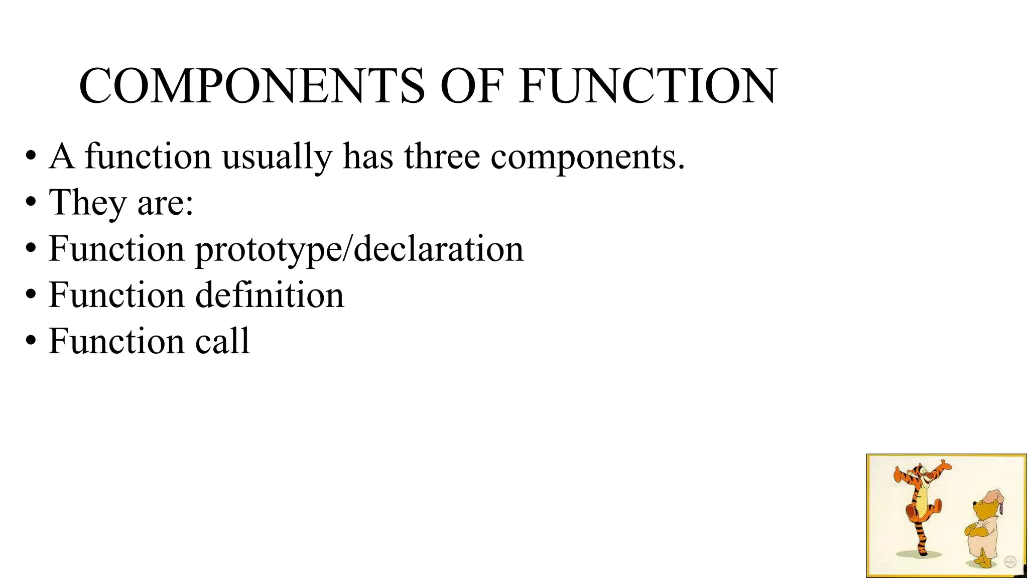 Function different types of funtion | PPT