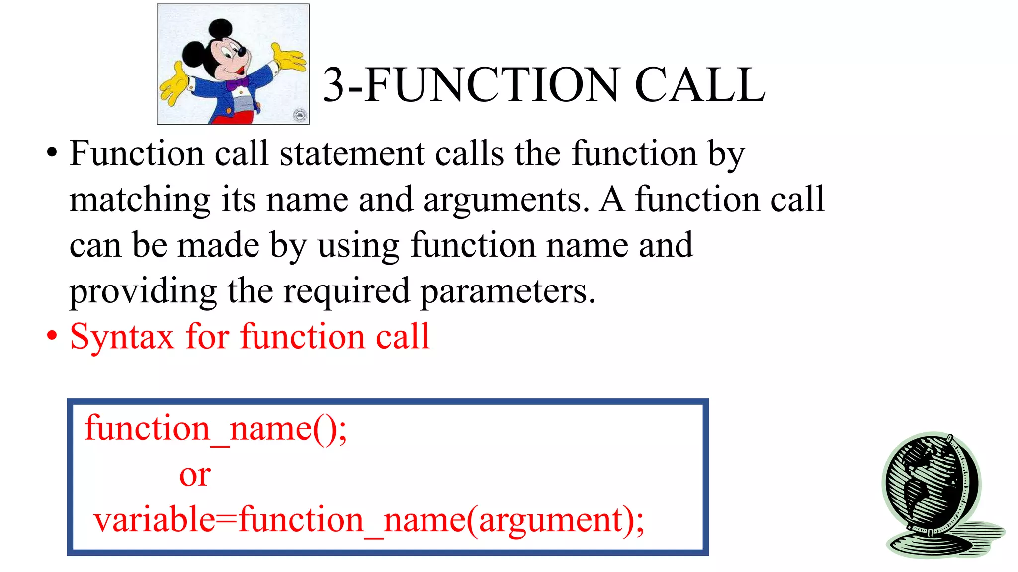 Function different types of funtion | PPT