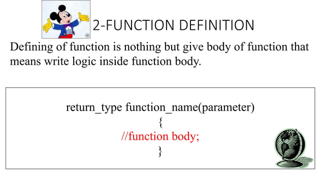 Function different types of funtion | PPT