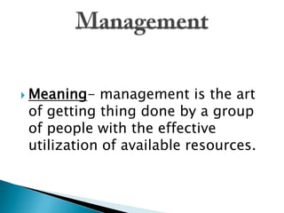 Functions of a management | PPTX