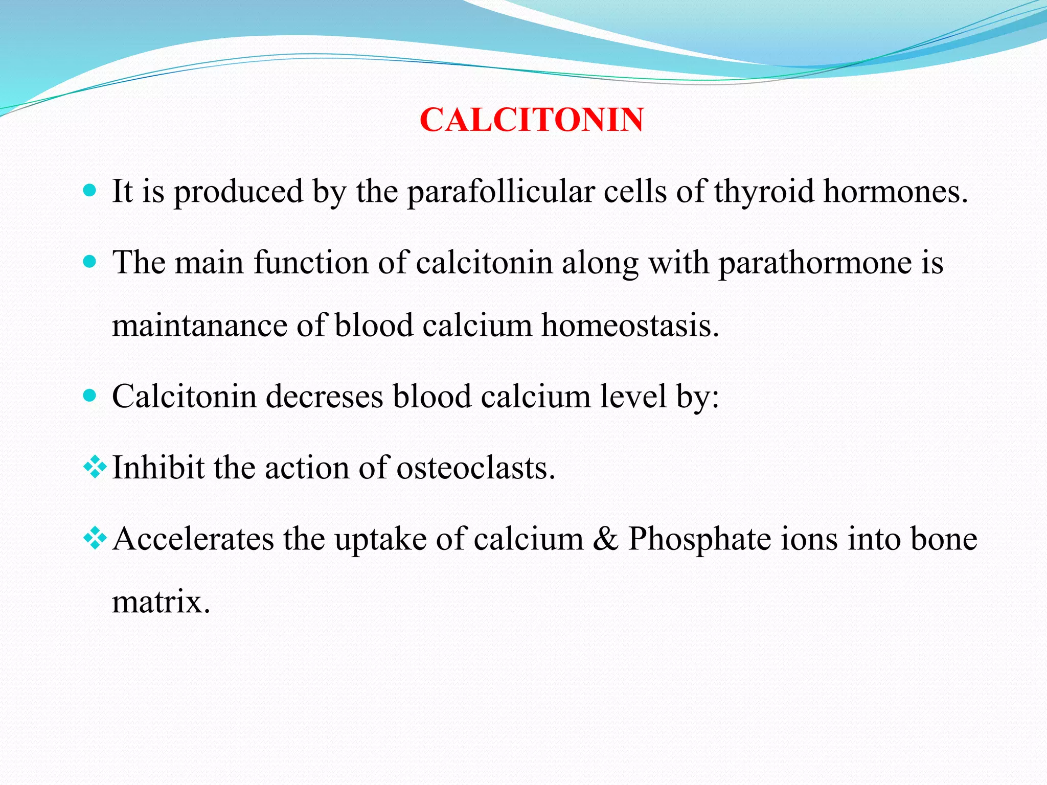Anatomy &Functions of thyroid gland & calcitonin | PPTX