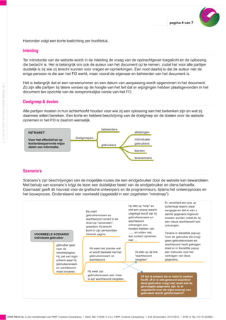 Functioneel Ontwerp - brochure | PDF