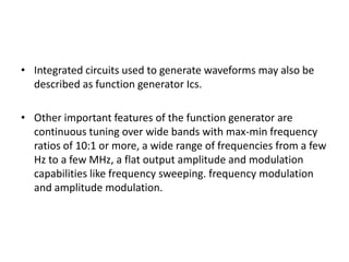 Function generator | PPTX