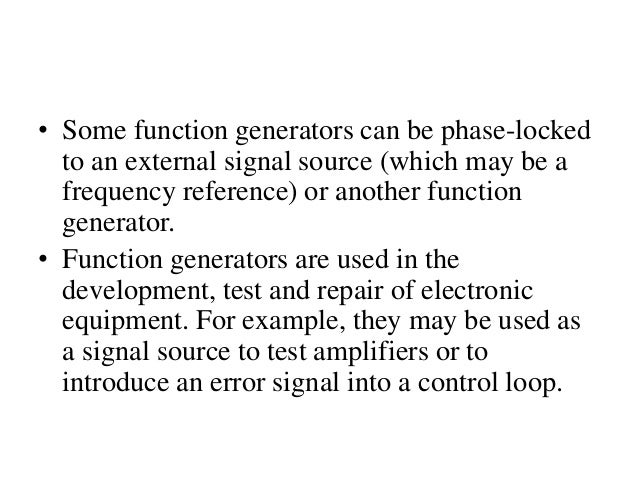 Function generator