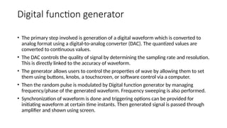 Function Generator and CRO.pptx irirkju in uhh j | PPTX