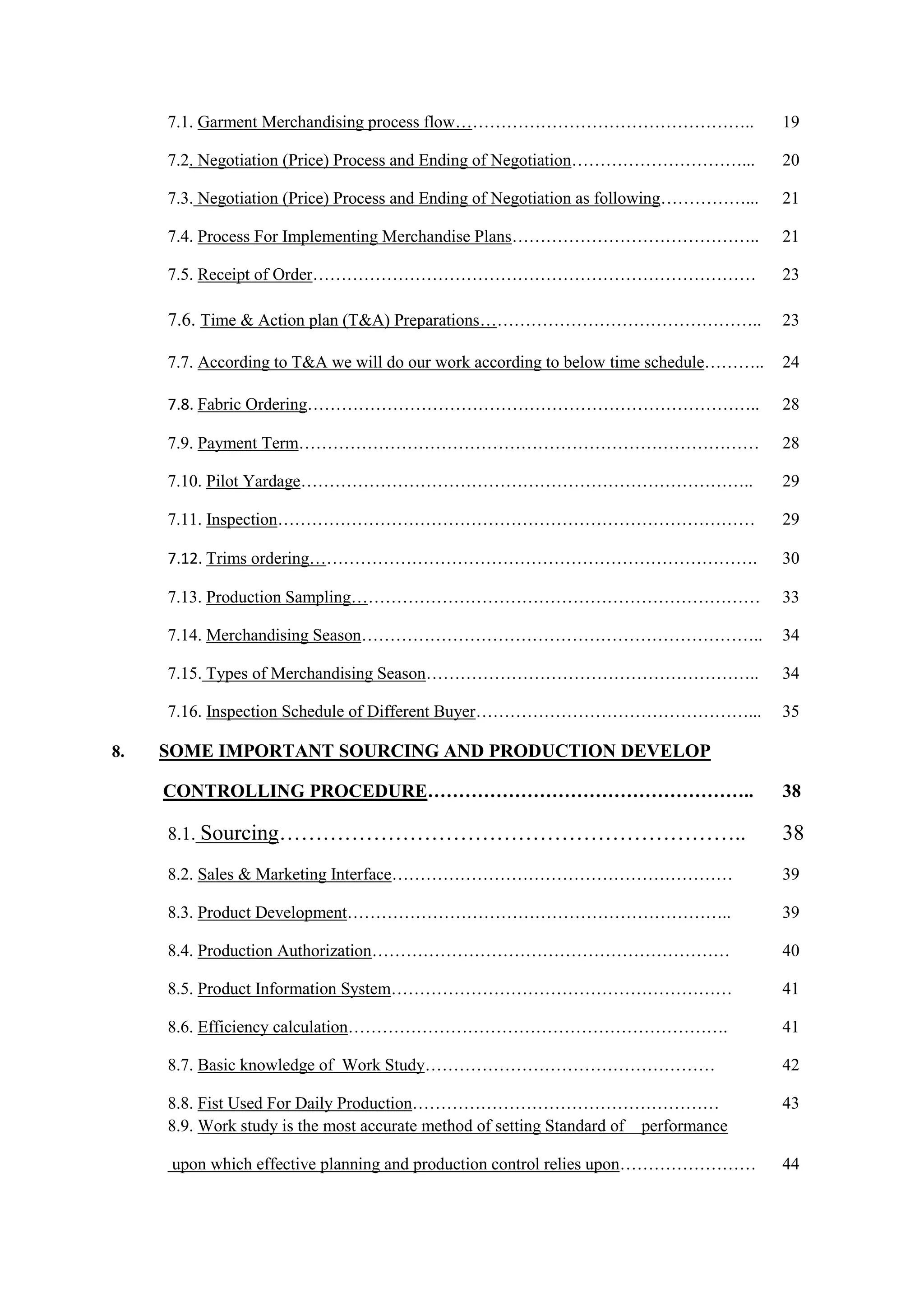 Function & importance of merchandising in apparel industry | PDF