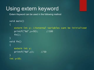 function in c | PPTX