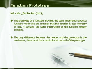 Function in c | PPT