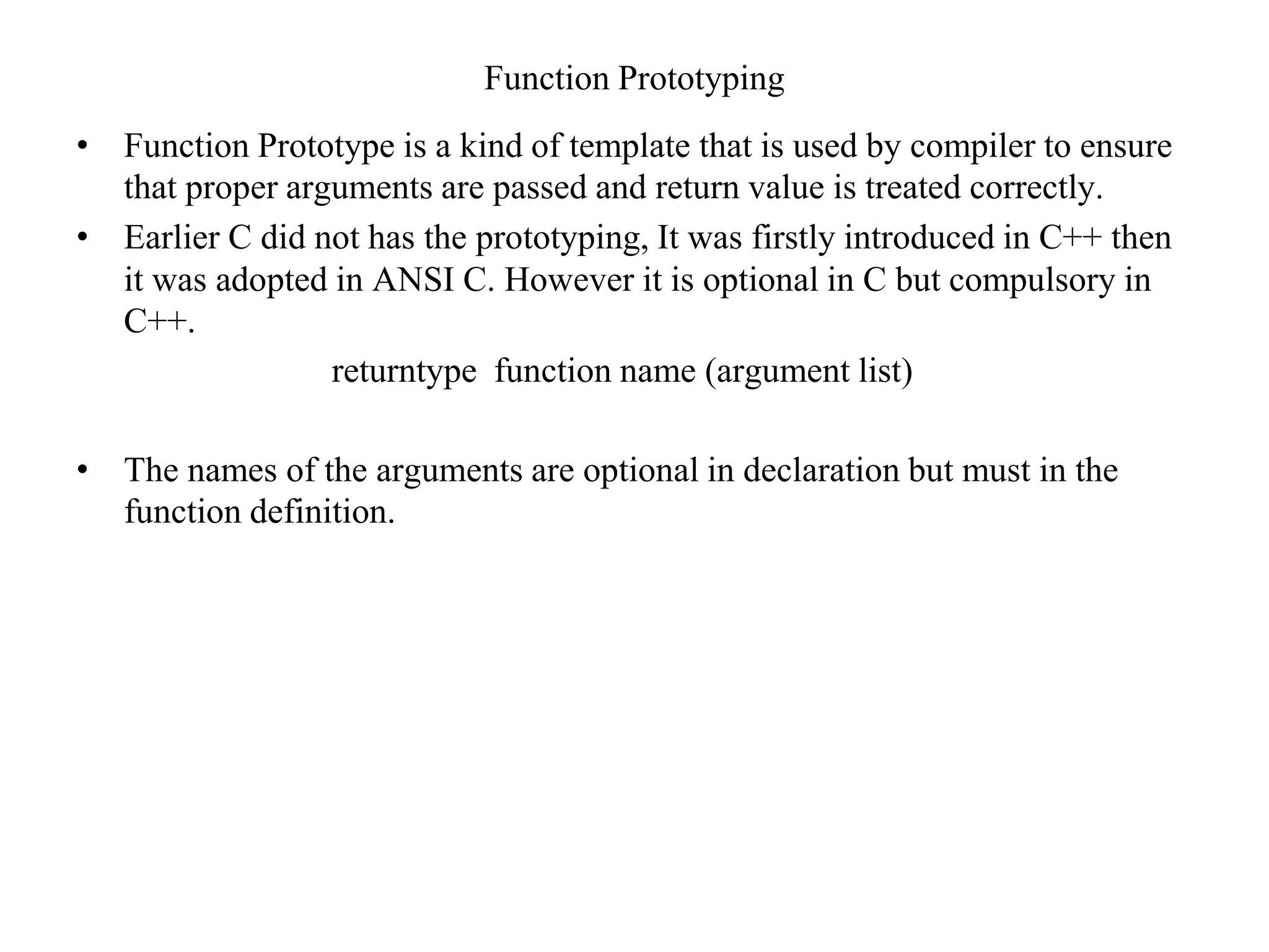 Function In C Methods In C Coding Programming Ppt
