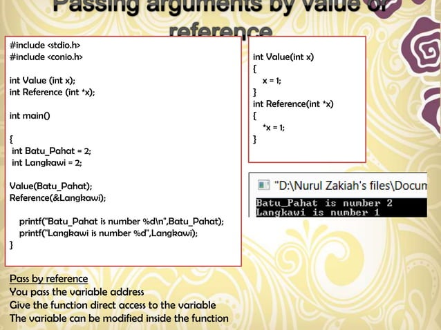 Function in C program | PPTX