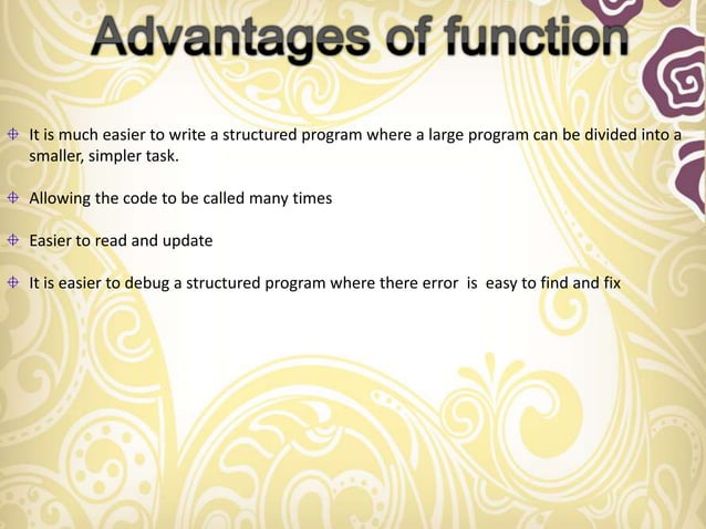 Function in C program | PPTX