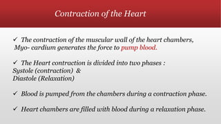Functioning of human heart | PPTX