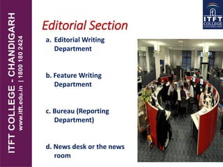 ITFT_Media_Functioning of news room | PDF