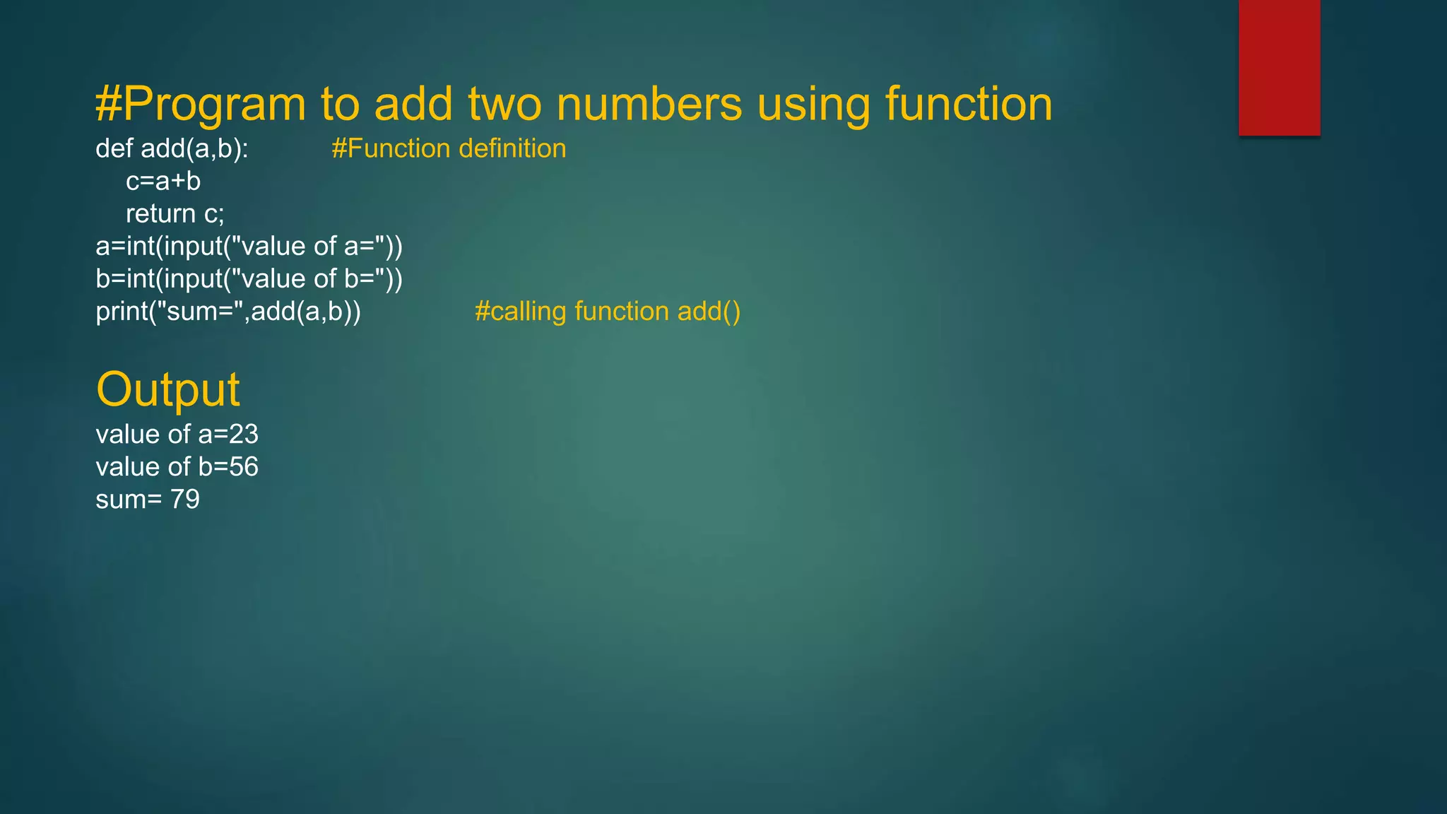 Functioninpython 1 Pptx