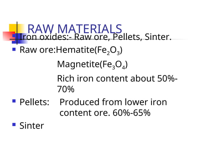 FUNCTION_OF_BLAST_FURNACE Operations.ppt